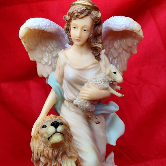 Sansco | Accents | Vintage Sansco 995 Collection Angel With Lion And ...